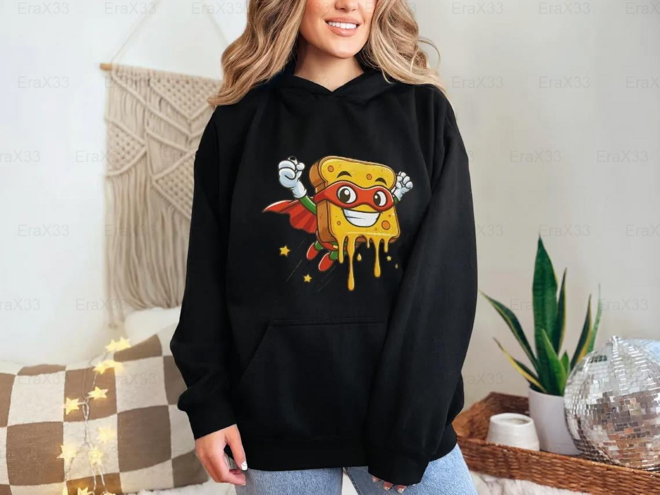 Super Cheesy Hoodie with Extra Melty Flavor Style, for men & women, up ...