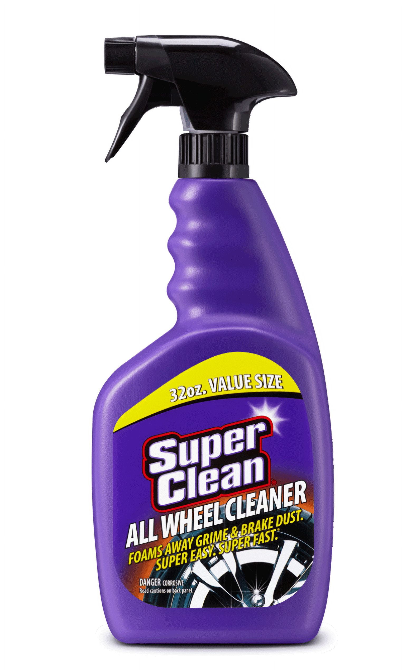 Super Clean All-Wheel Cleaner | 32oz Value Size | Road Grime & Rust ...