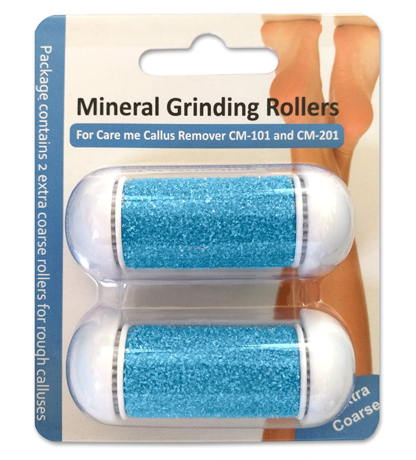 Super Coarse Replacement Rollers for Care me Callus Removers CM-201 -1 ...