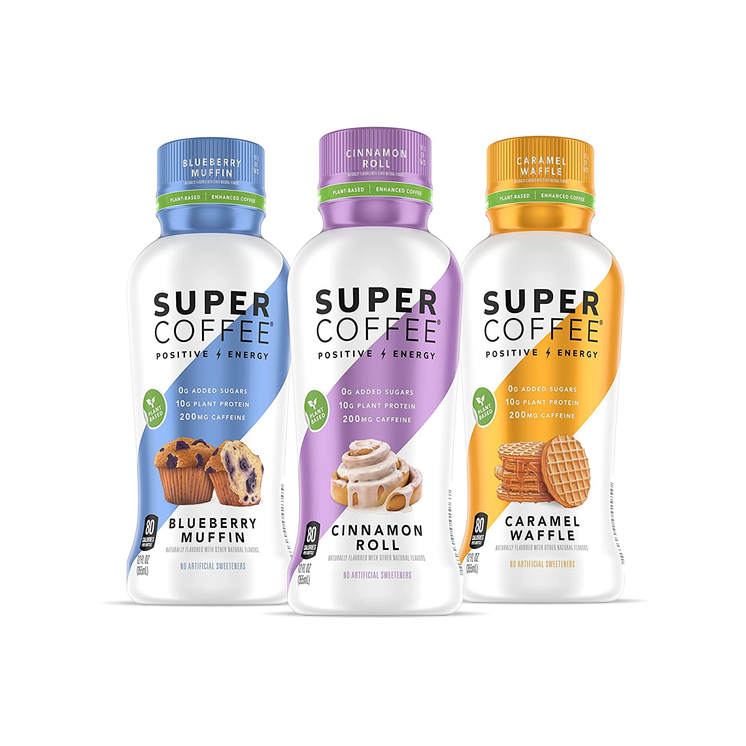 Super Coffee Keto Protein Coffee, Zero Carb, Plant-Based, Blueberry ...