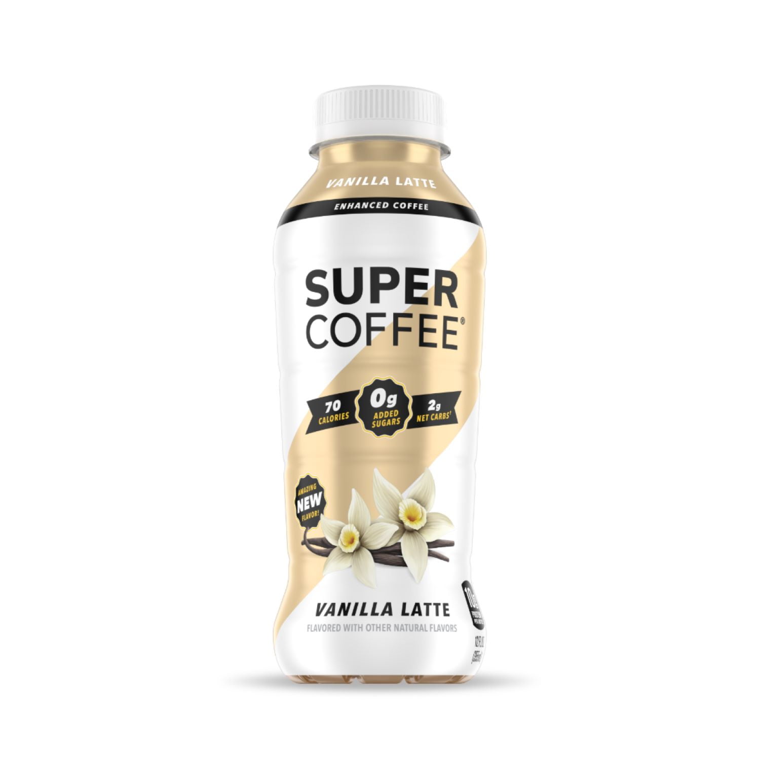 Super Coffee, Ready to Drink, Vanilla Protein Coffee, 12 fl oz Bottle ...