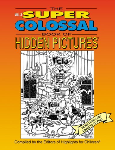 Pre-Owned The Super Colossal Book of Hidden Pictures: More Than 2,200 ...