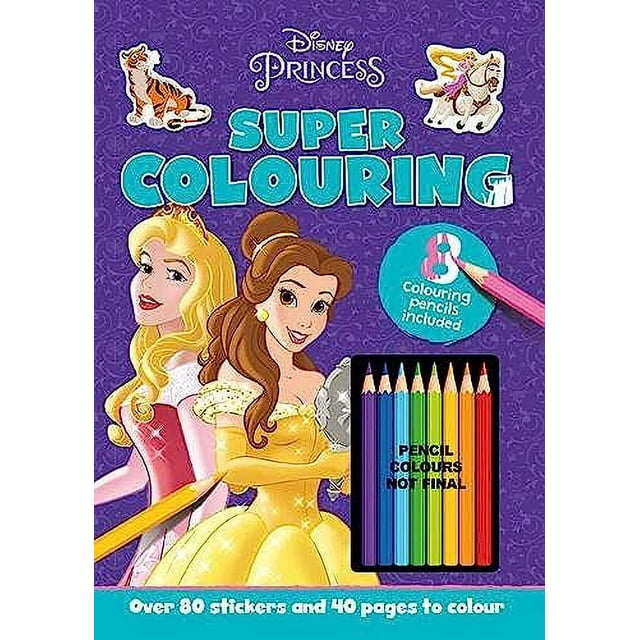 Super Colouring (Disney Princess) - Walmart.com