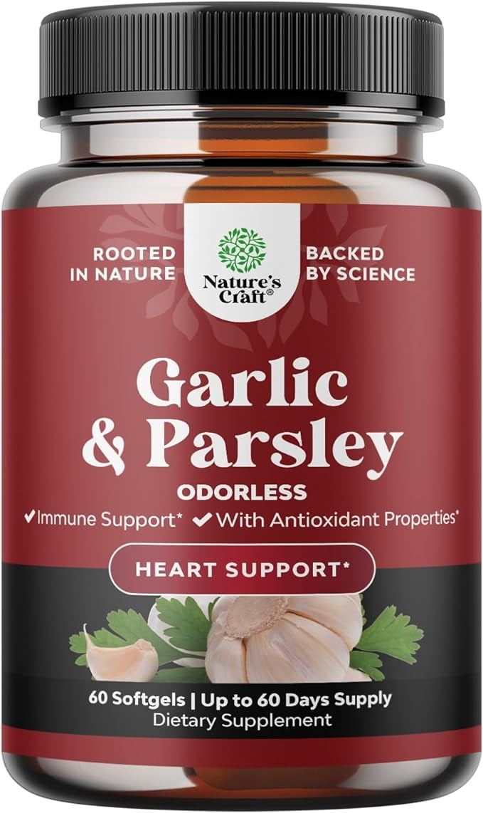 Super Concentrated Odorless Garlic Supplement - No Smell Easy to ...
