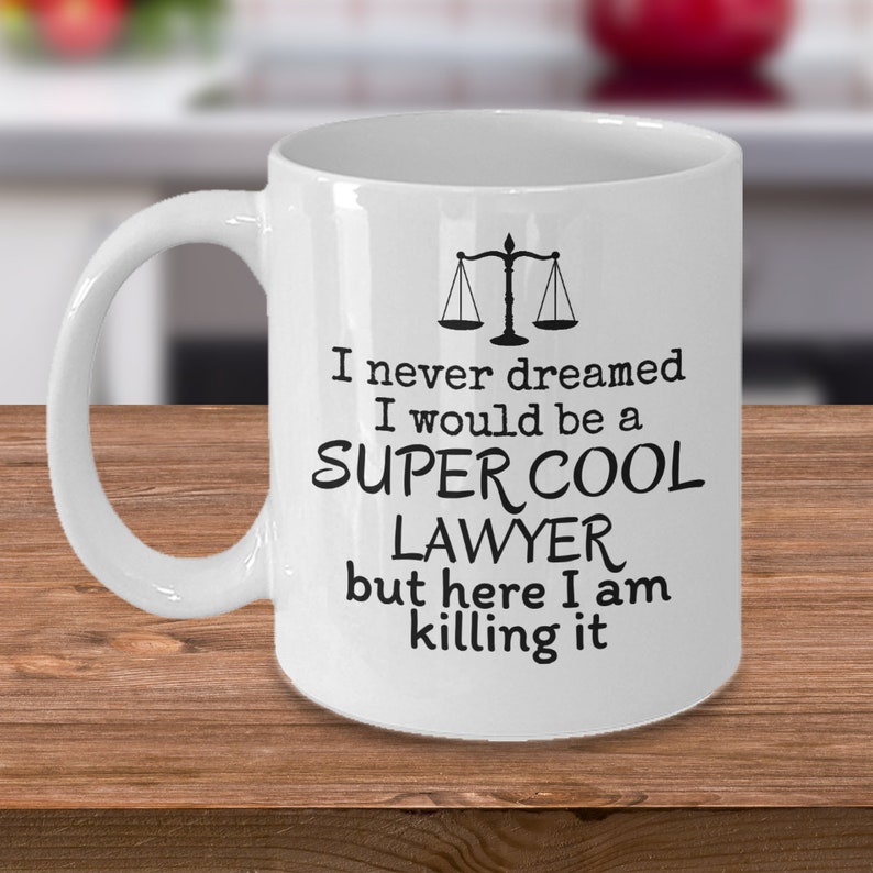 Super Cool Lawyer – Scales of Justice law office coffee mug. - Walmart.com