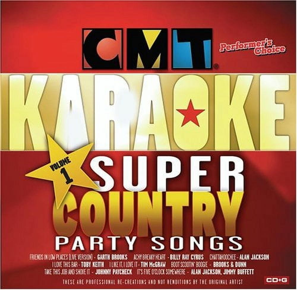 Super Country Party Vol.1 Karaoke (CD) - Walmart.com