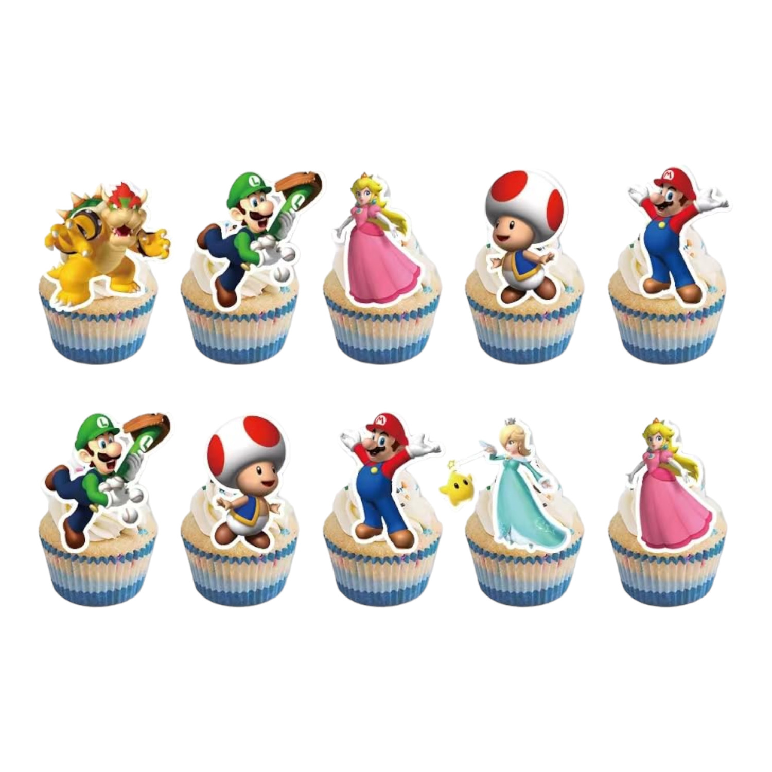 Super Cupcake Party Pack - 24 Fun Kids' Birthday Decorations & Supplies ...