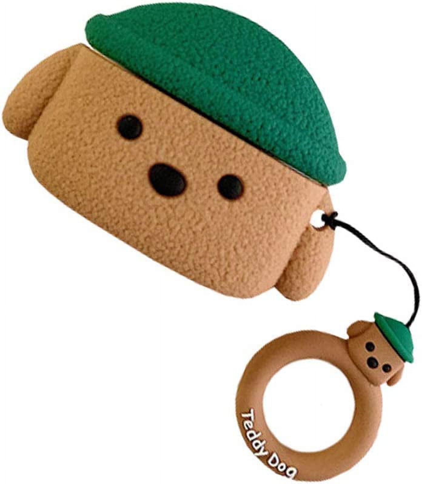 Super Cute 3D Vivid Hat Dog Design Airpods Case Creative funny Animals ...