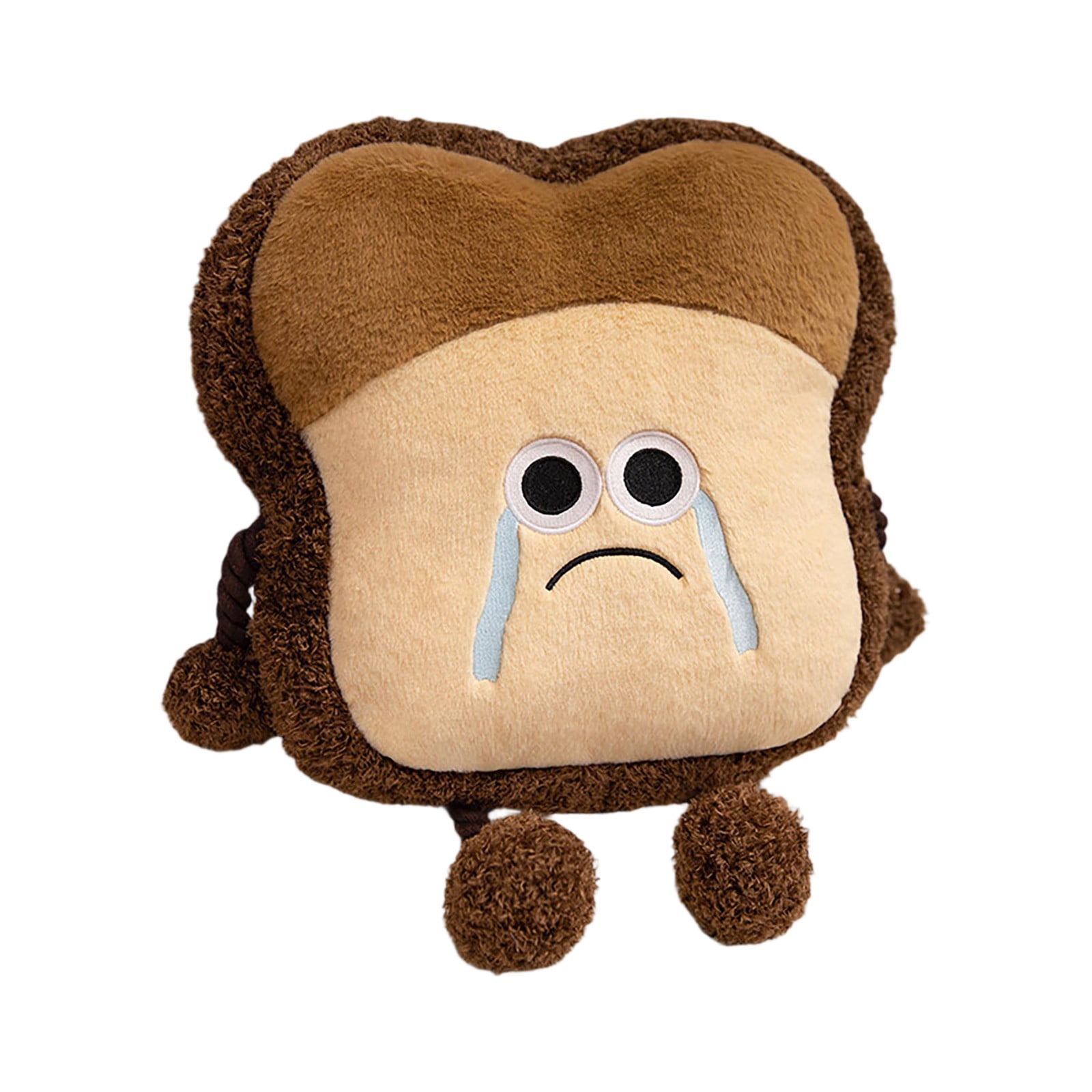 Super Cute Bread Stuffed Animal,9.06" - Crying Face Plush Doll,Soft ...