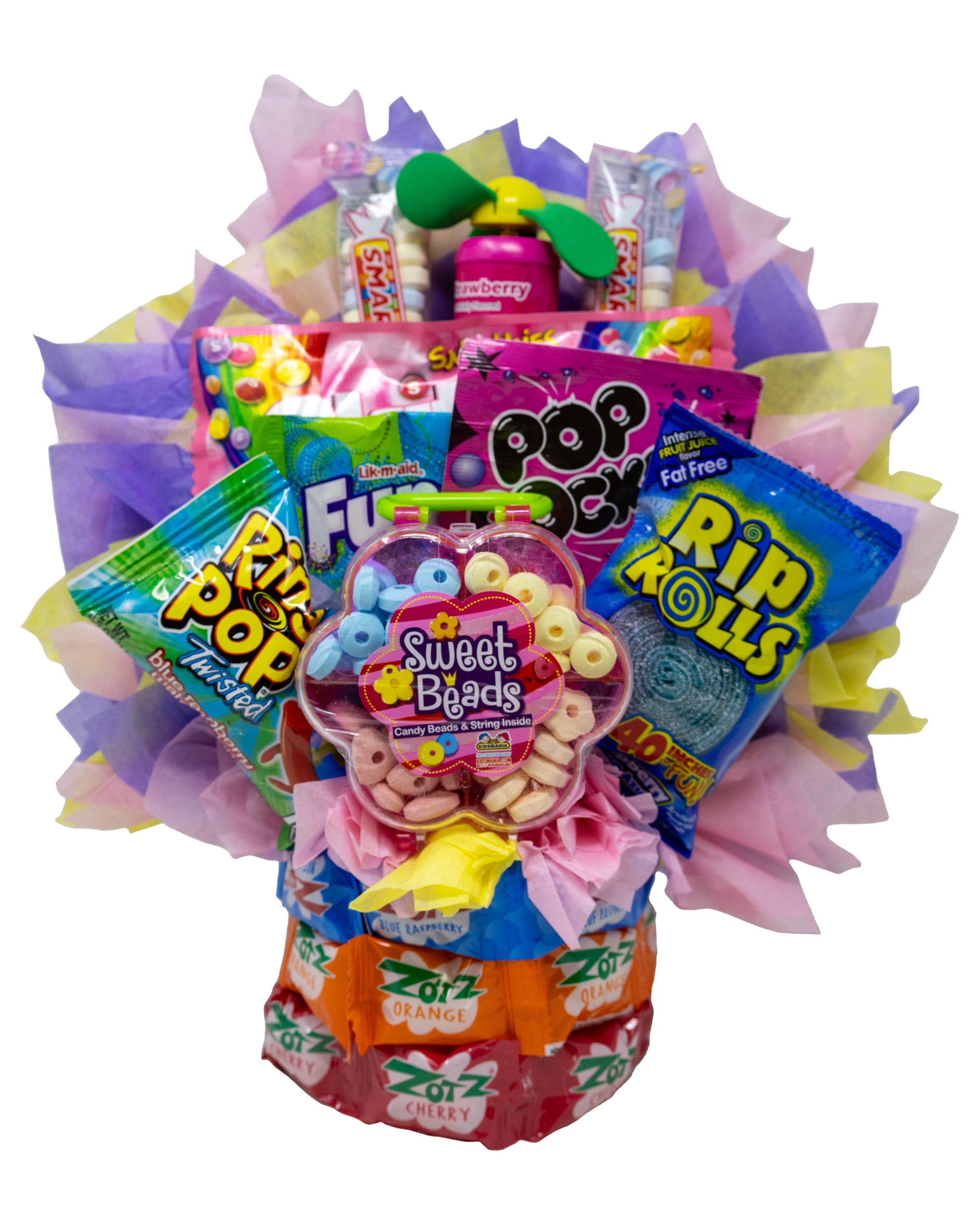 Super Cute Candy Bouquet for Girls Creatively Crafted with Name Brand ...