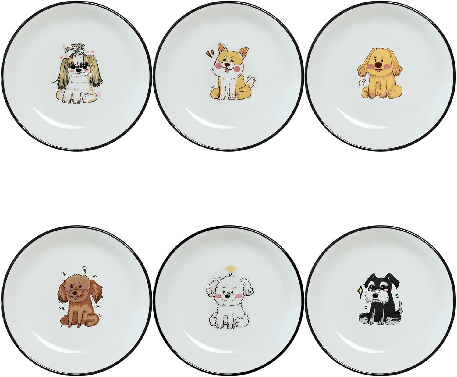 Super Cute Cartoon Animal Ceramic Sauce Dishes, Seasoning Dishes ...