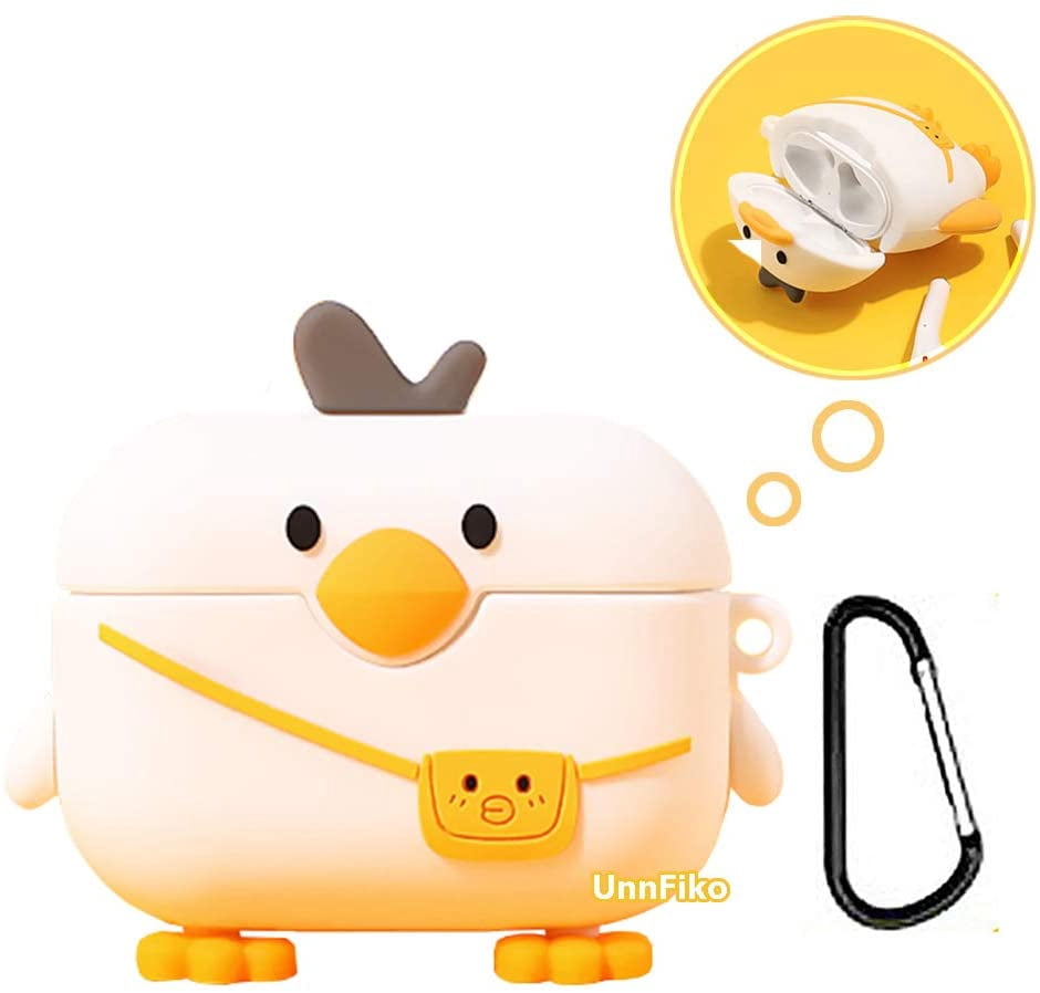 Super Cute Clownfish AirPods Pro Case, 3D Cartoon Soft Silicone ...