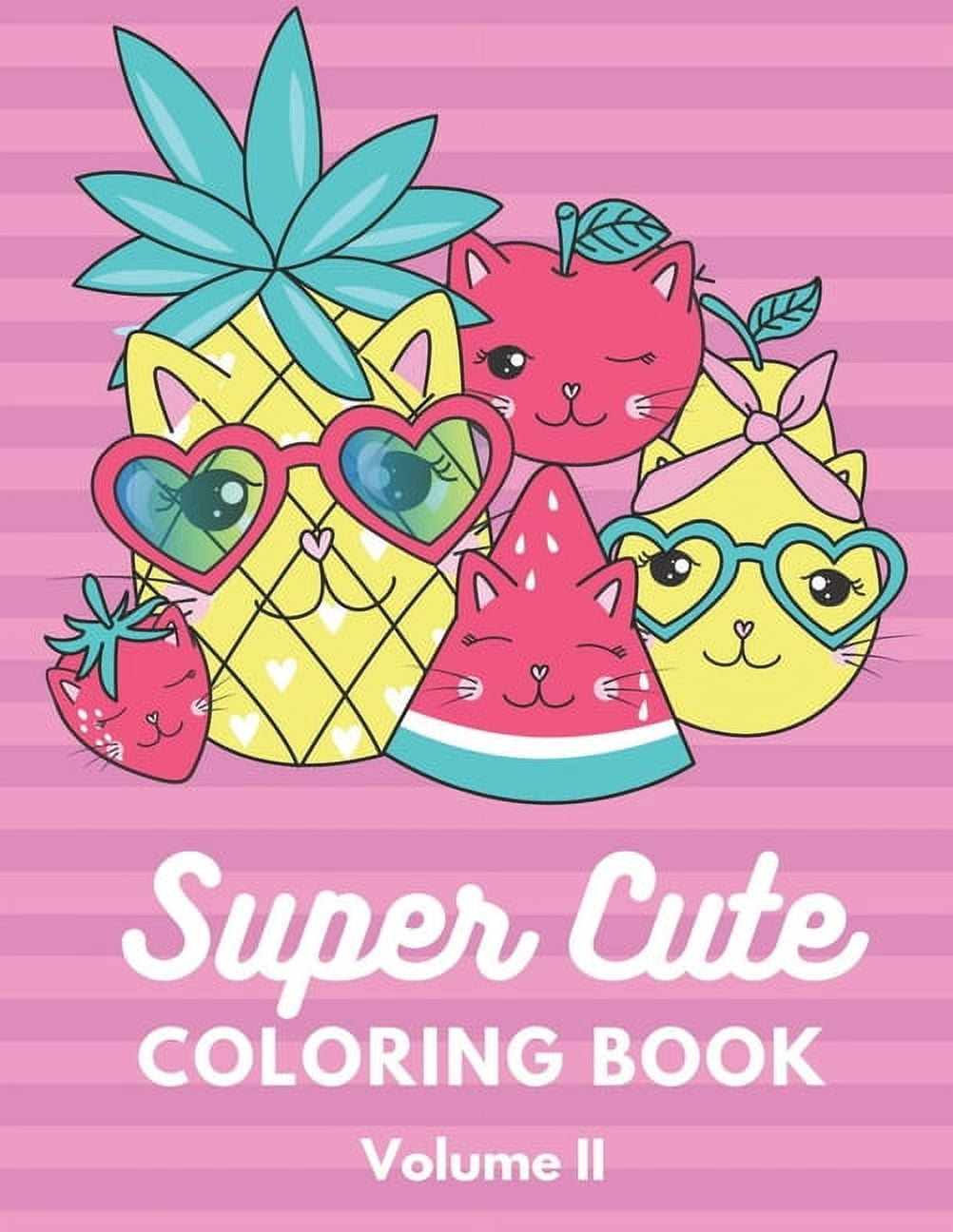 Super Cute Coloring Book, Volume II (Paperback) - Walmart.com