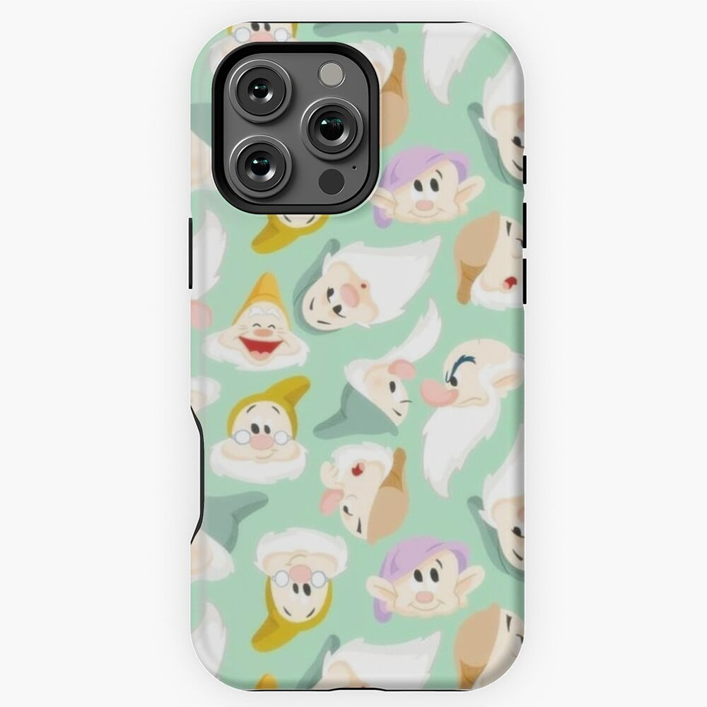 Super Cute Dwarf Cartoon Trendy Art iPhone Case 17 16 15 14 13 12 11 ...