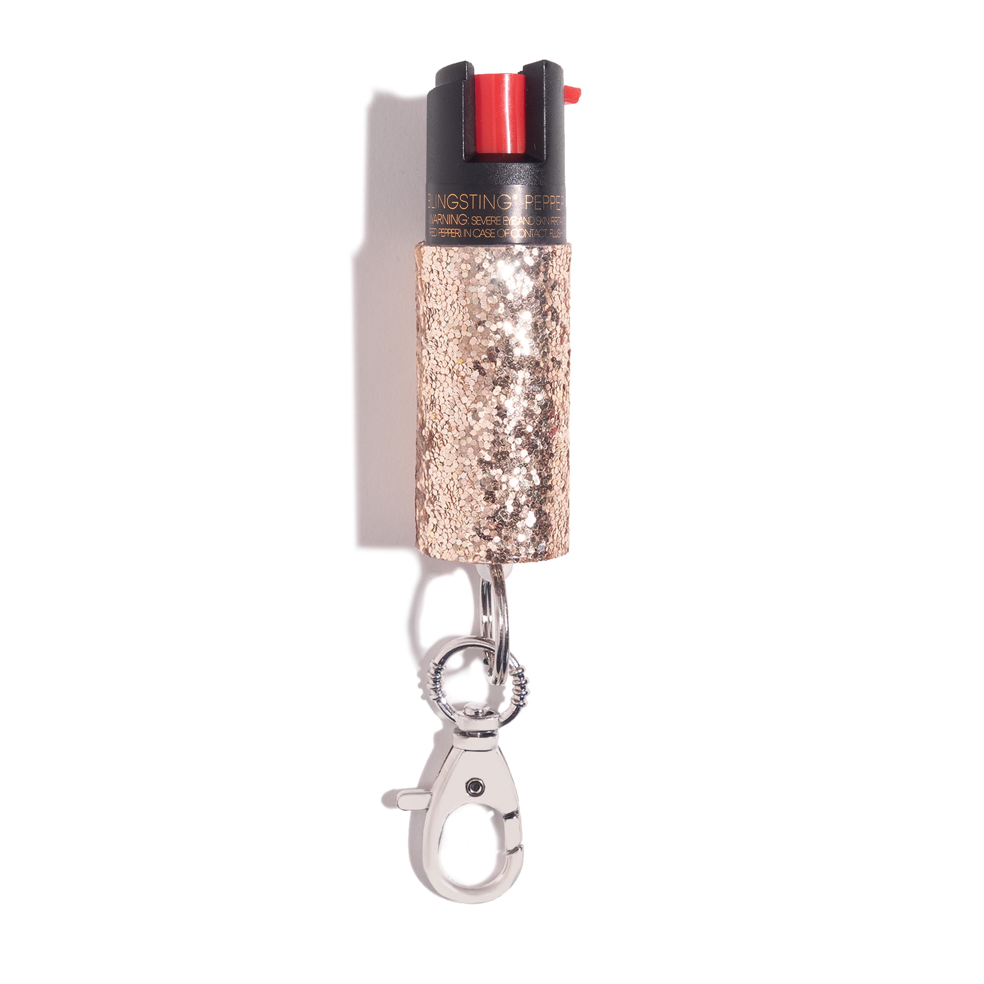 Super-Cute Pepper Spray Keychain for Self Defense, Rose Gold - Walmart.com
