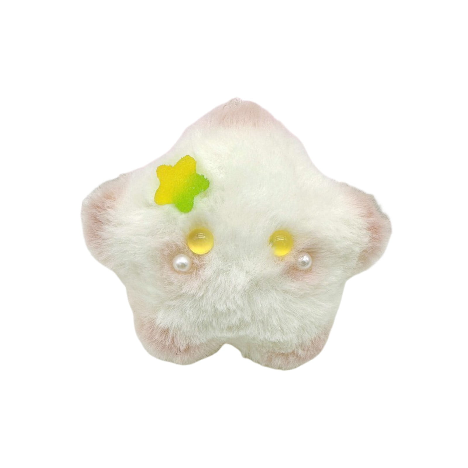 Super Cute Smiling Face Happy Cloud Plush, Squeaky Pentagram Baby Women ...