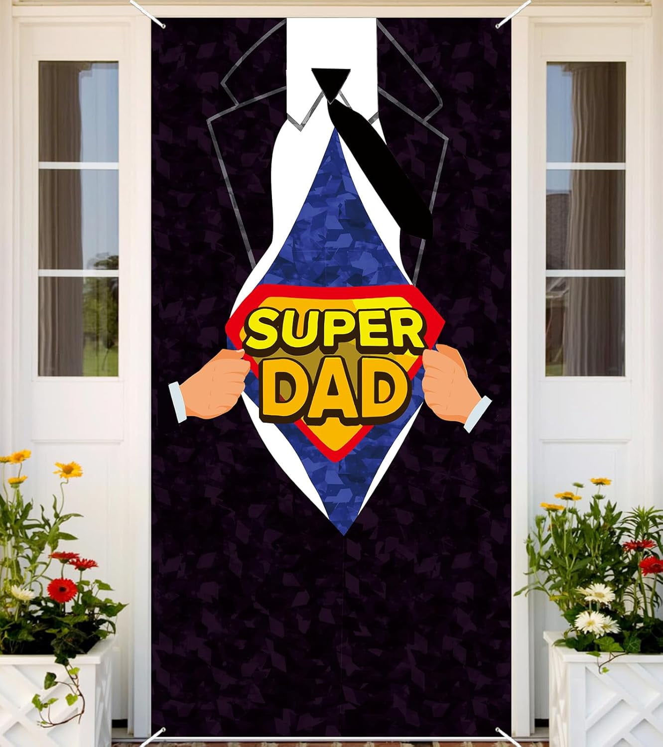 Super Dad Door Cover Banner Father’s Day Door Banner for Photography ...