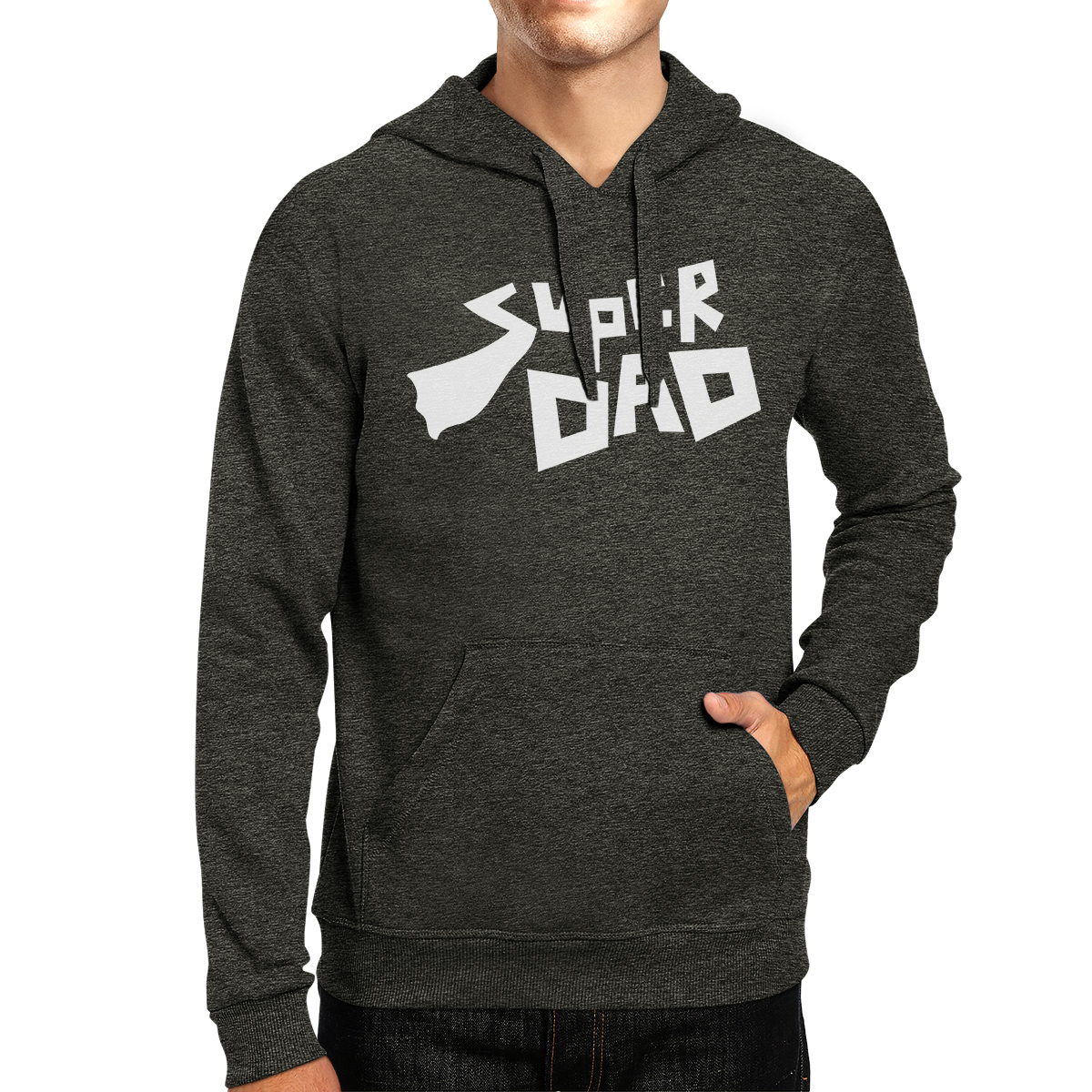 Super Dad Hoodie Perfect Fathers Day Gifts Fleece Pullover Hoodie ...
