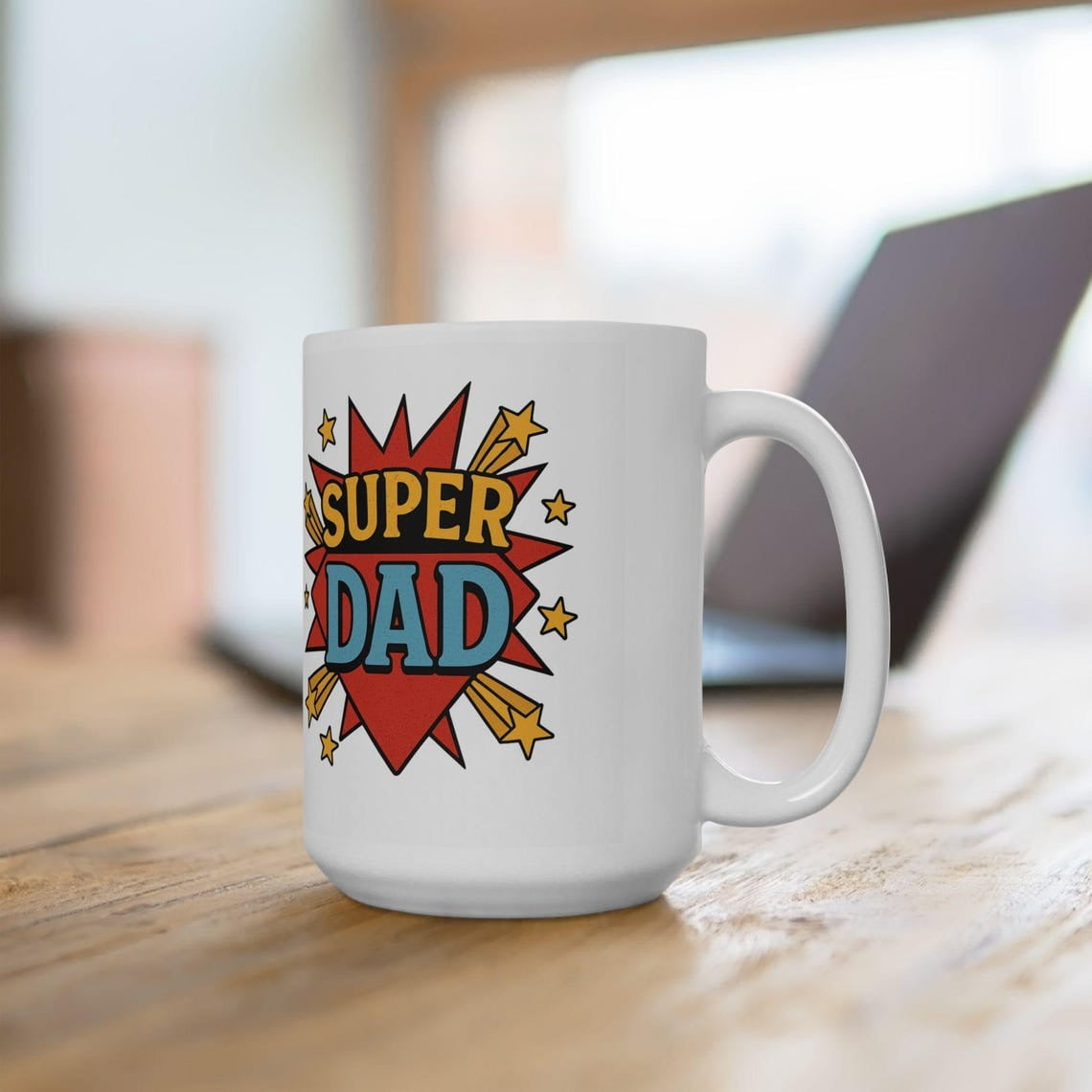 Super Dad Mug Father's Day Gift for Dad, Superhero Coffee Cup, Best Dad Ever Gift - Walmart.com