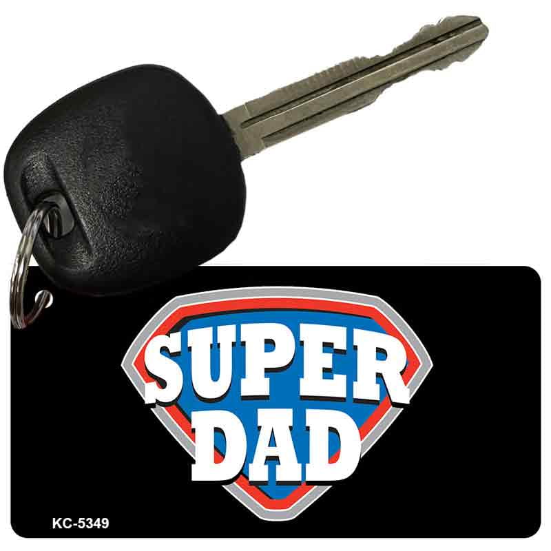 Super Dad Novelty Aluminum Key Chain KC-5349 3" x 1.5" Key Chain (KC ...