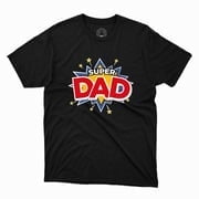 Super Dad T-Shirt Father's Day And Birthday Gift Men's Superheroes Shirt Gift - Walmart.com