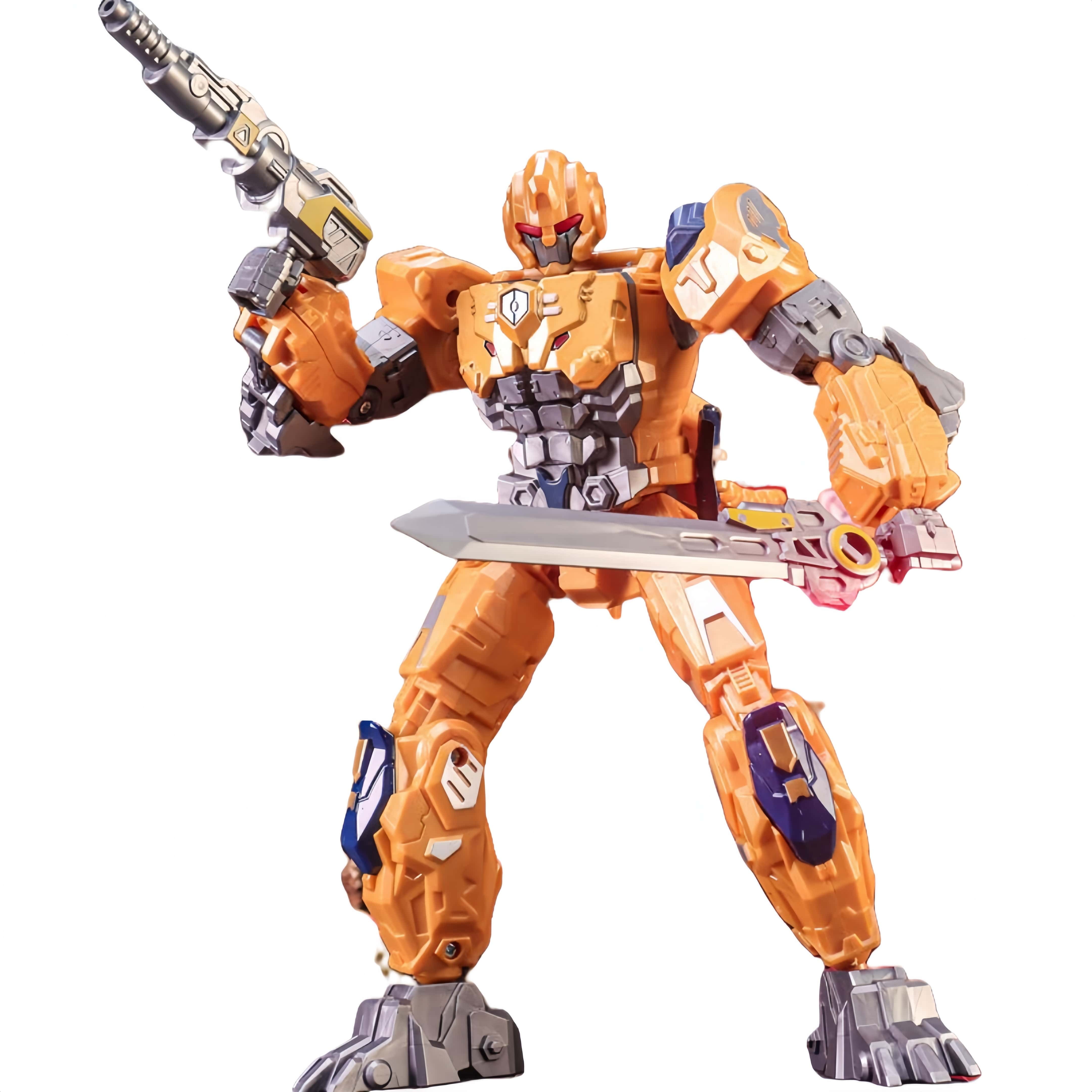 Super Deformed Yellow Leopard Guard Toy Yellow Leopard Guard Figure ...