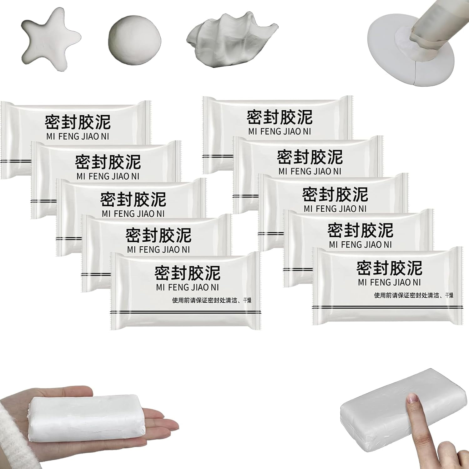 Waterproof Sealant Putty Super Diamond Mud Seal, White Seal Putty ...