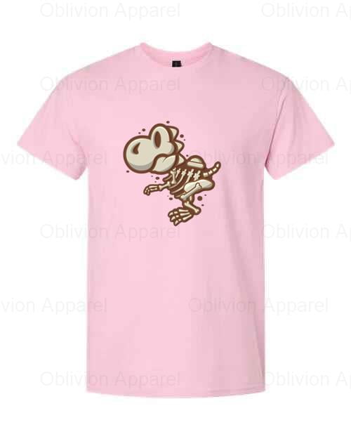 Super Dino Fossil Prehistoric Bones Extinct Reptile Jurassic T Rex Tee ...