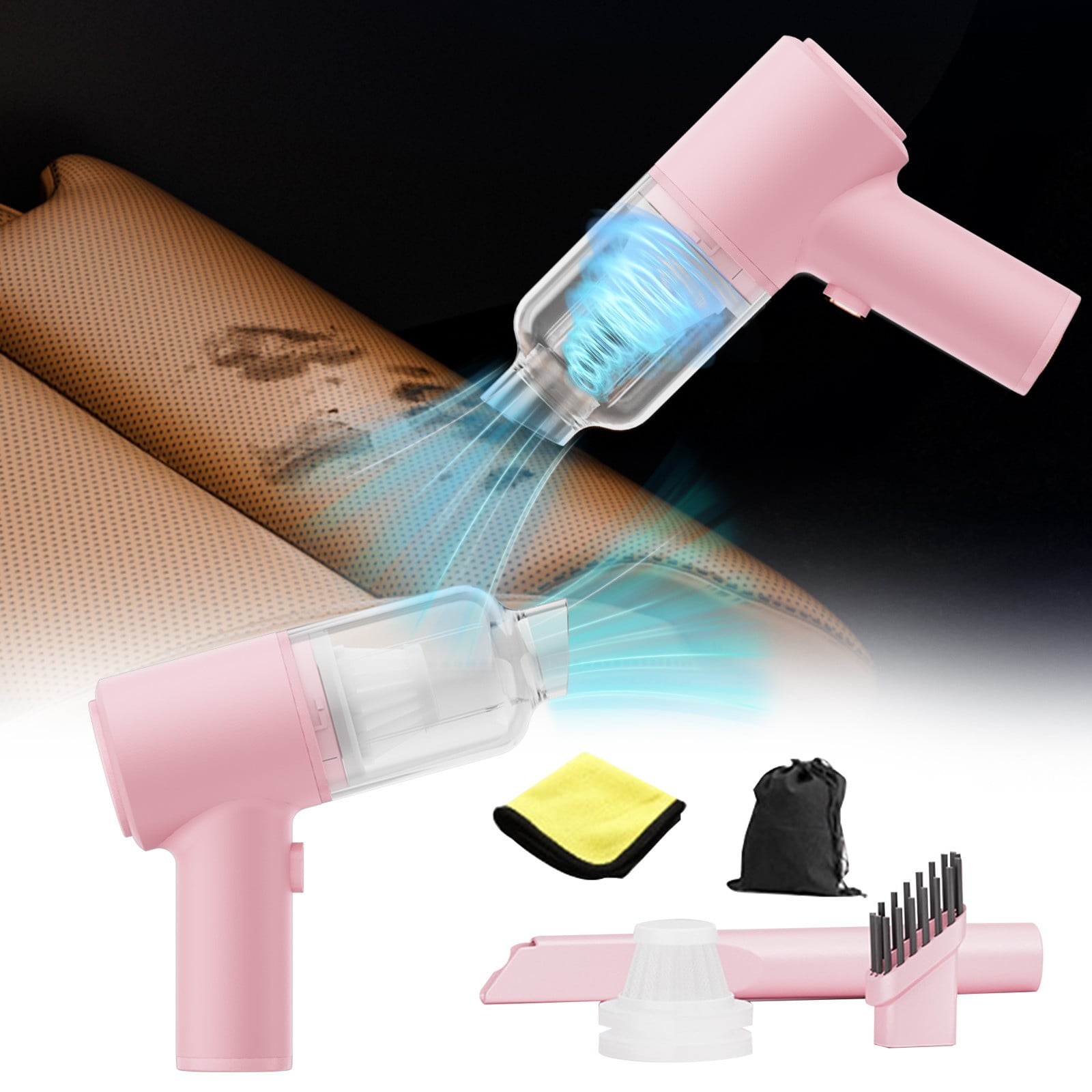 Super Discount, Mini Handheld Vacuum Cleaner, Portable High Power ...