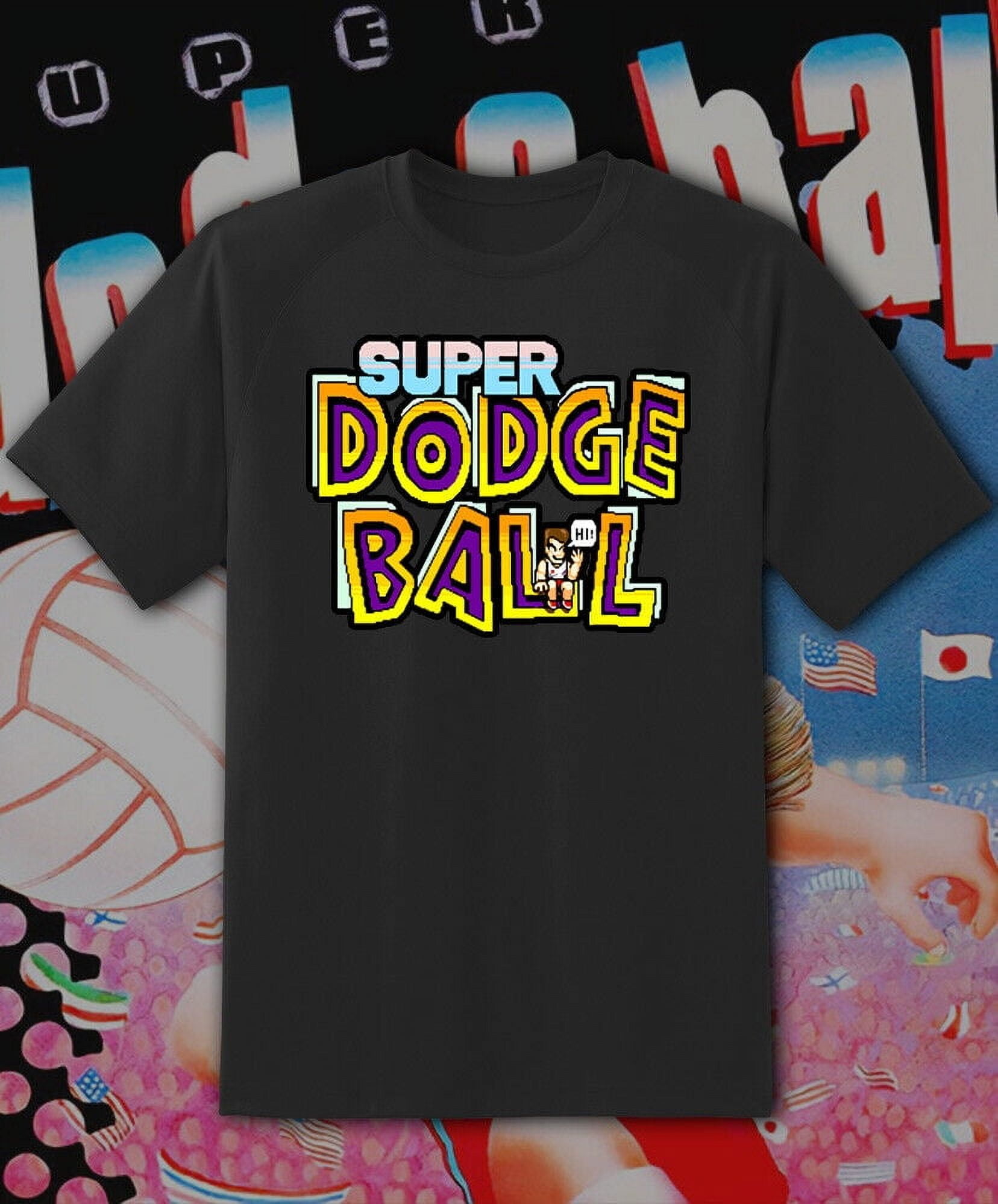 Super Dodgeball NES Video Game Arcade Retro Game T Shirt Fast Ship ...