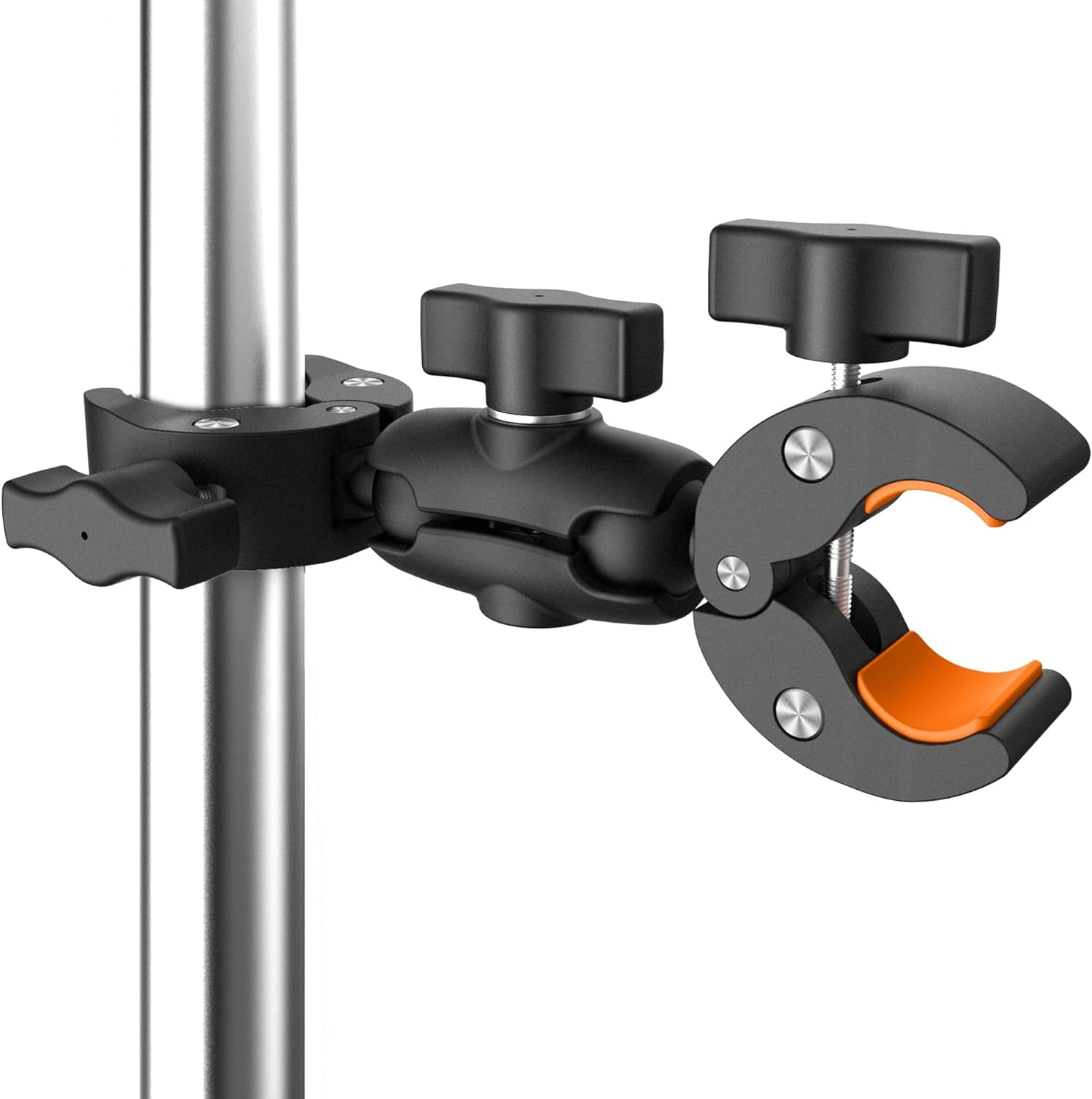 Super Double Clamp Camera Mount Chair Umbrella Clamp, with 360° Magic ...