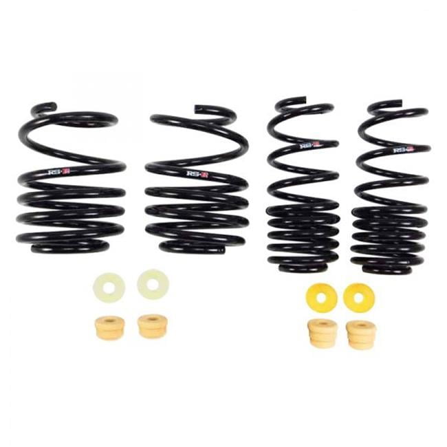 Super Down Front & Rear Lowering Coil Springs for 2018 Honda Civic Type ...
