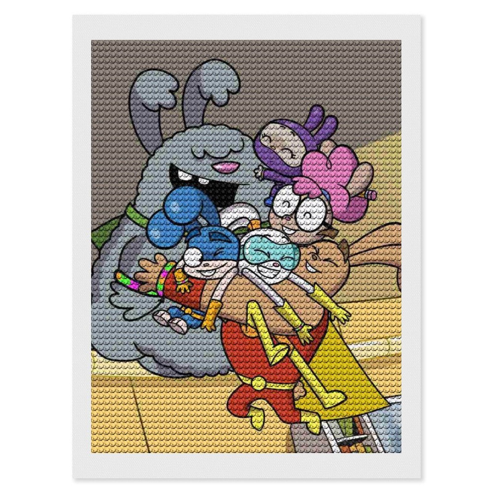 Super Duper Bunny League Diamond Art Kits, 5D Diamond Art for Home Wall ...