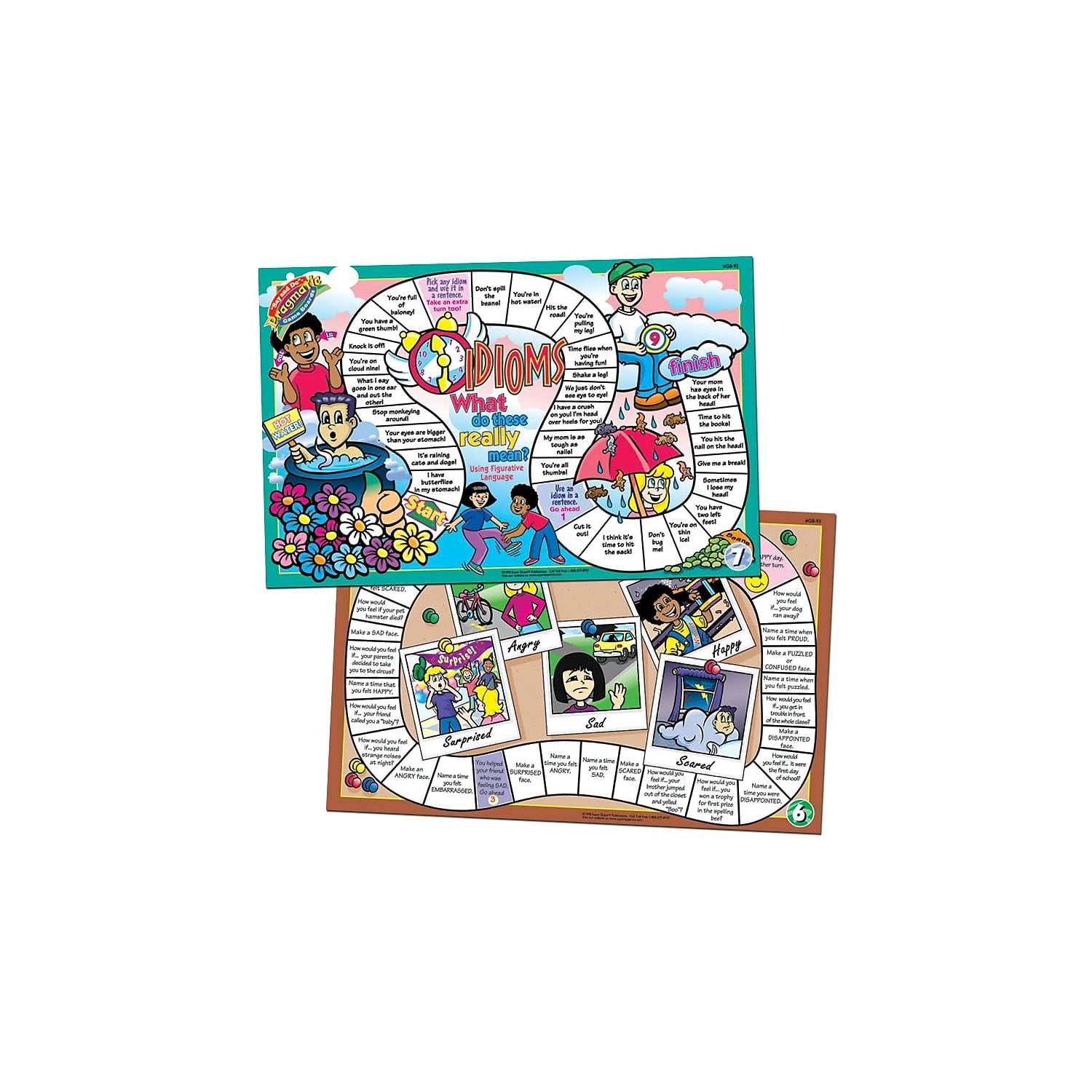 Super Duper Positive Pragmatic Game Board GB93 - Walmart.com