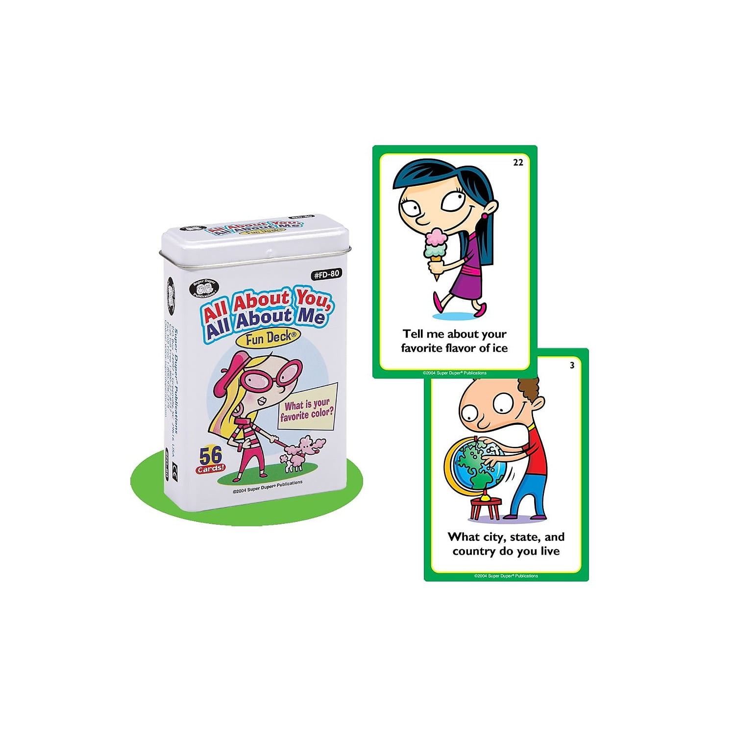 Super Duper Publications | All About You, All About Me Fun Deck ...