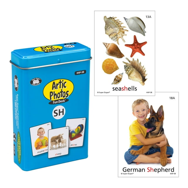 Super Duper Publications | Articulation Photos SH Sound Fun Deck Flash ...