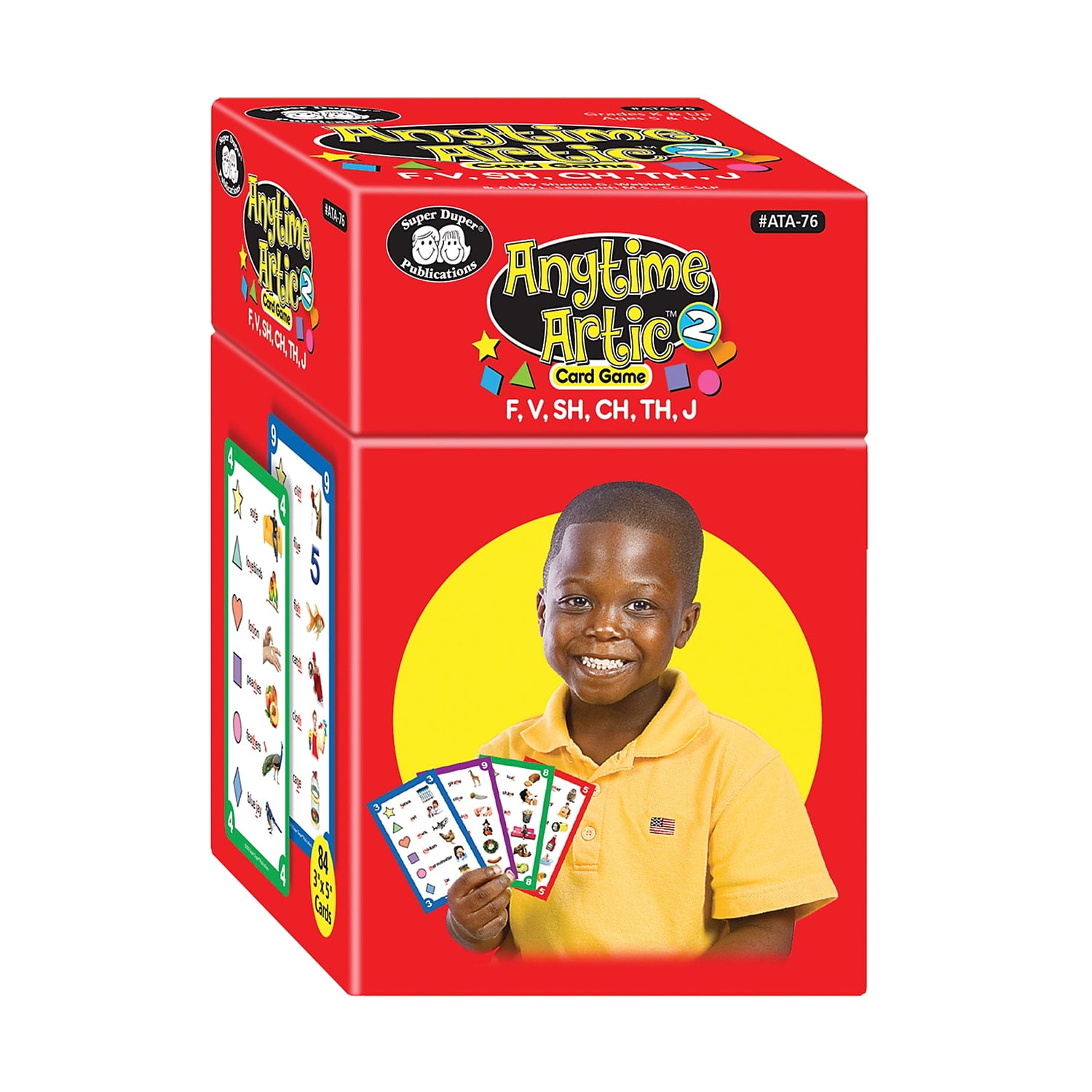 Super Duper Publications Card Game, Anytime Articulation, Set 2, Box ...