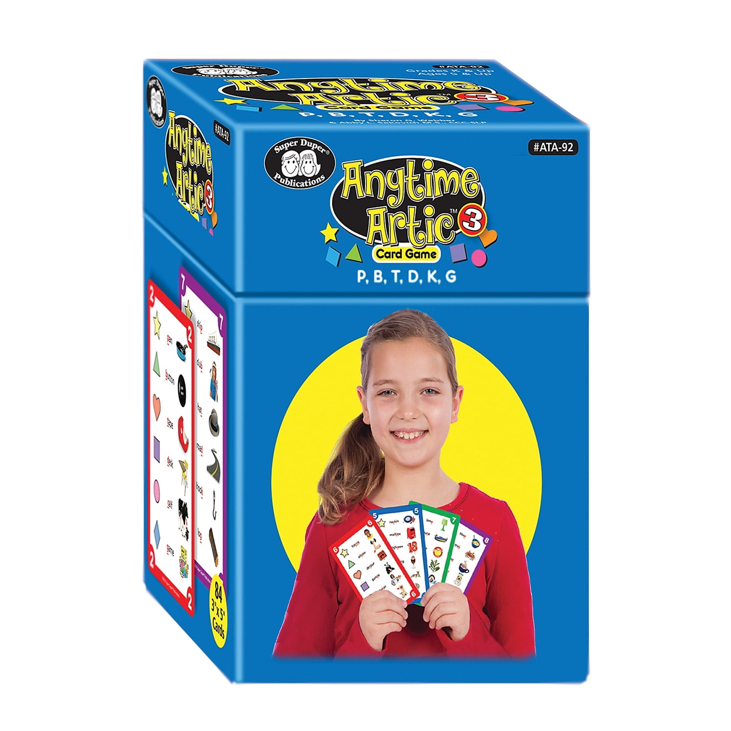 Super Duper Publications Card Game, Anytime Articulation, Set 3, Box ...
