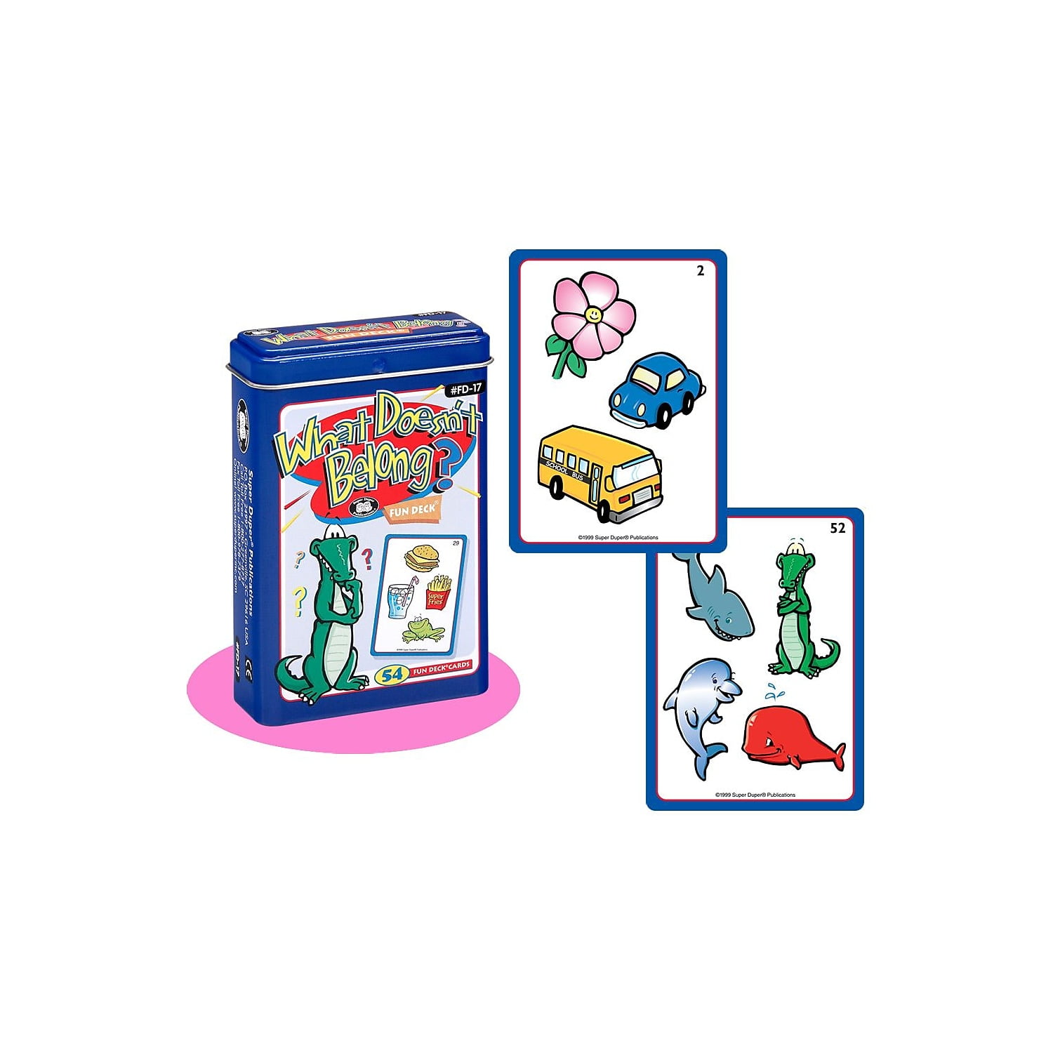 Super Duper Publications | What Doesn’t Belong? Fun Deck | Vocabulary ...