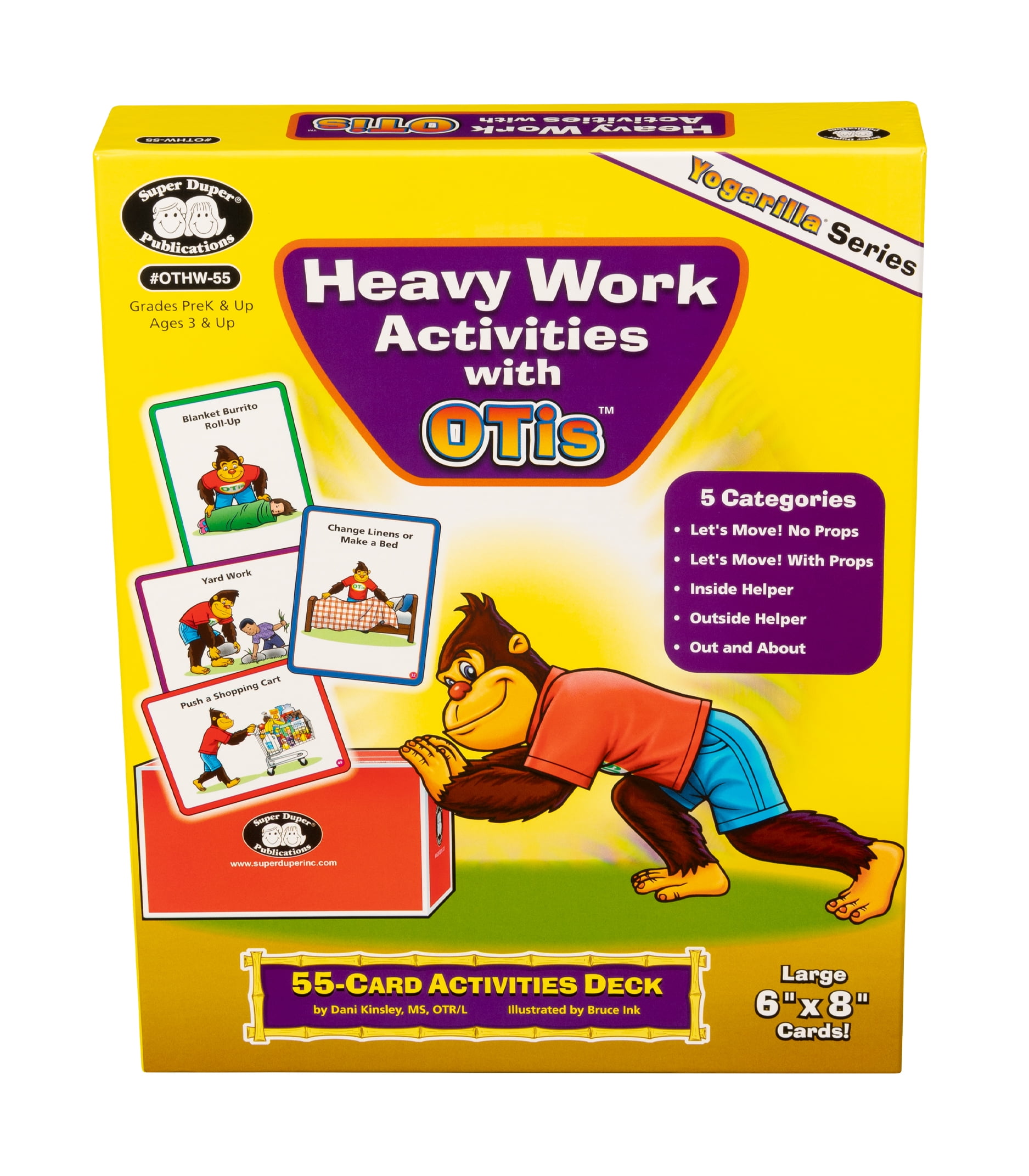 Super Duper Publications | Heavy Work Activities with Otis ...