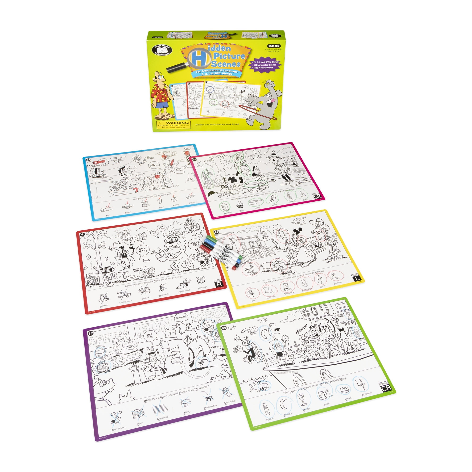 Super Duper Publications | Hidden Picture Scenes for Articulation ...