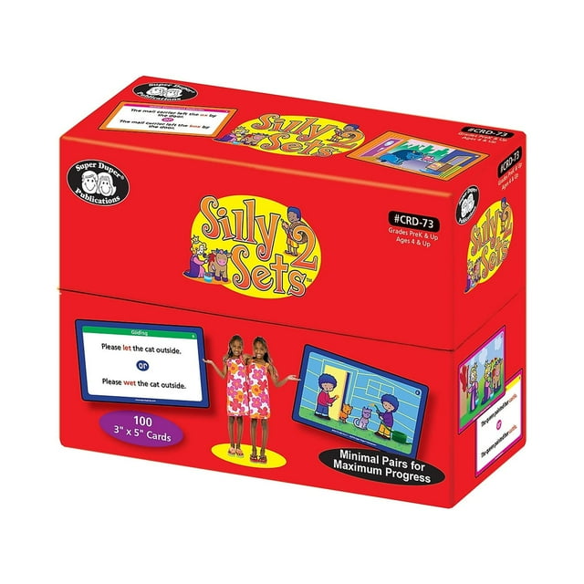 Super Duper Publications Illustrated Flash Cards Minimal Pairs for ...