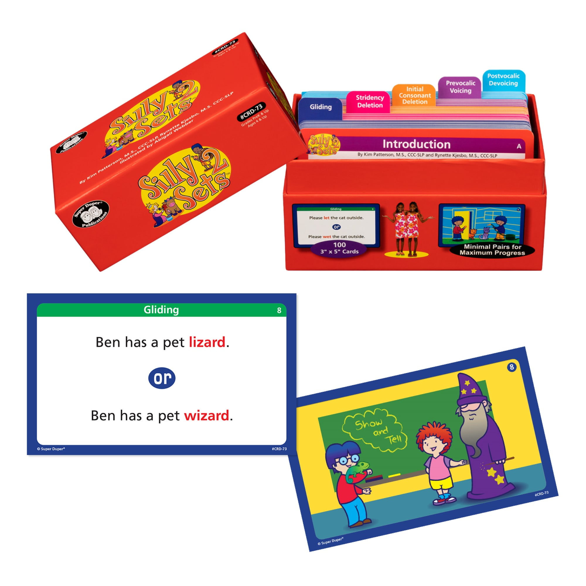 Super Duper Publications Illustrated Flash Cards Minimal Pairs for ...