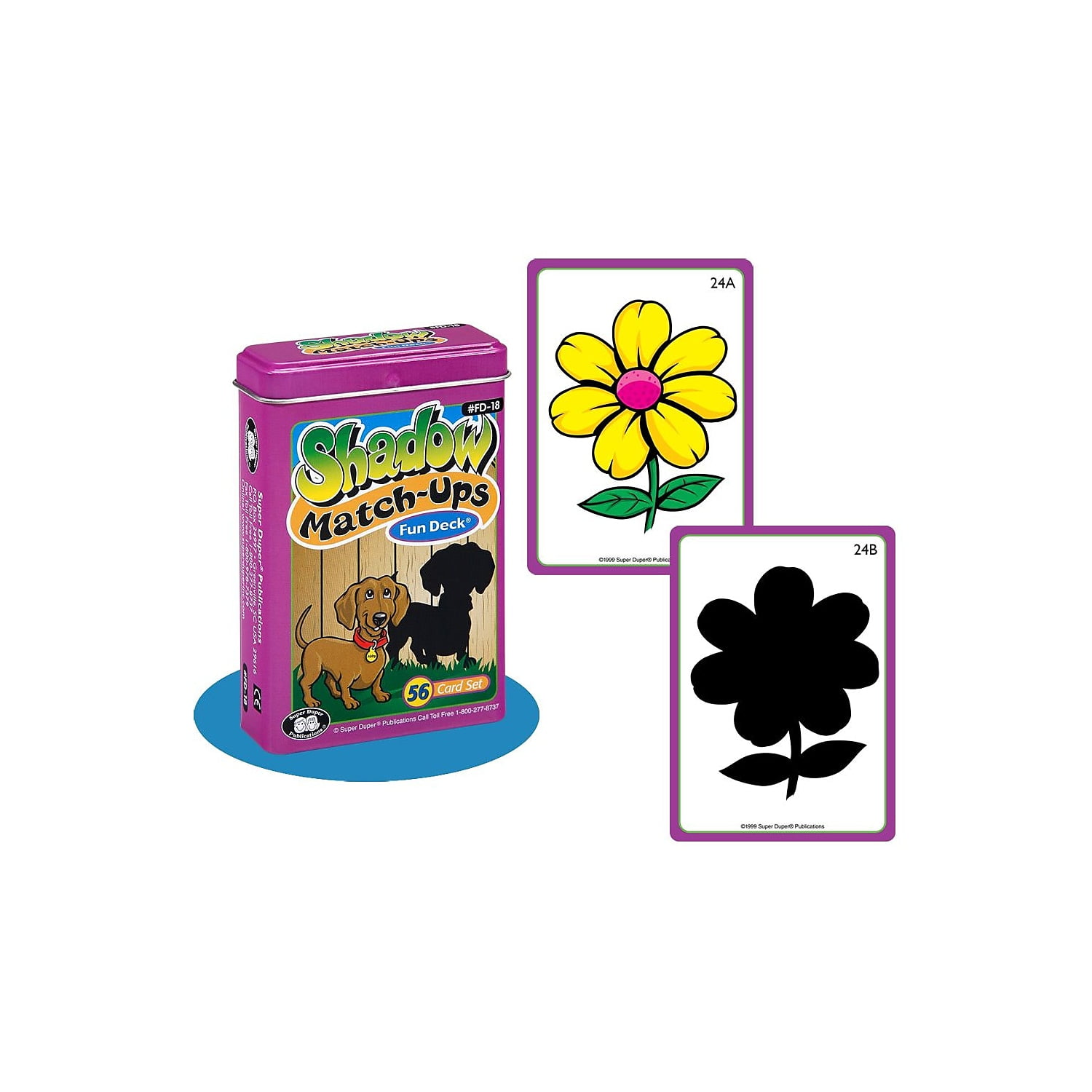Super Duper Publications | Shadow Match-Ups Fun Deck Flash Cards | Educational Learning Resource ...