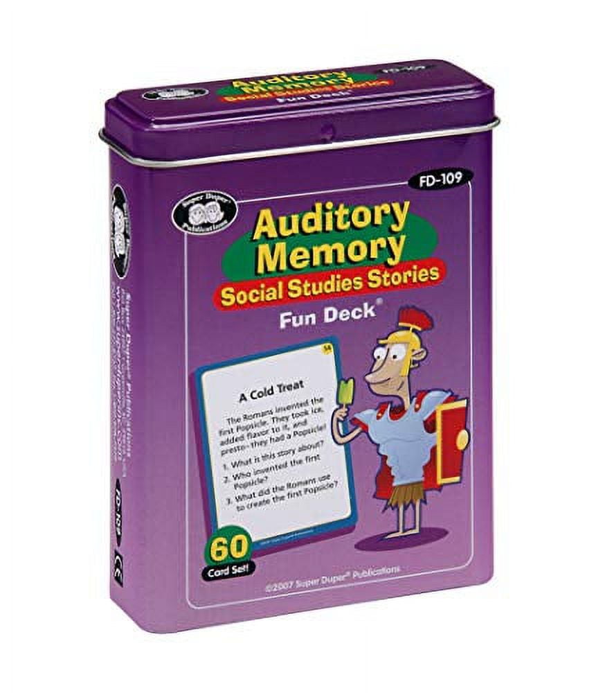 Super Duper Publications Super Duper Publications | Auditory Memory ...