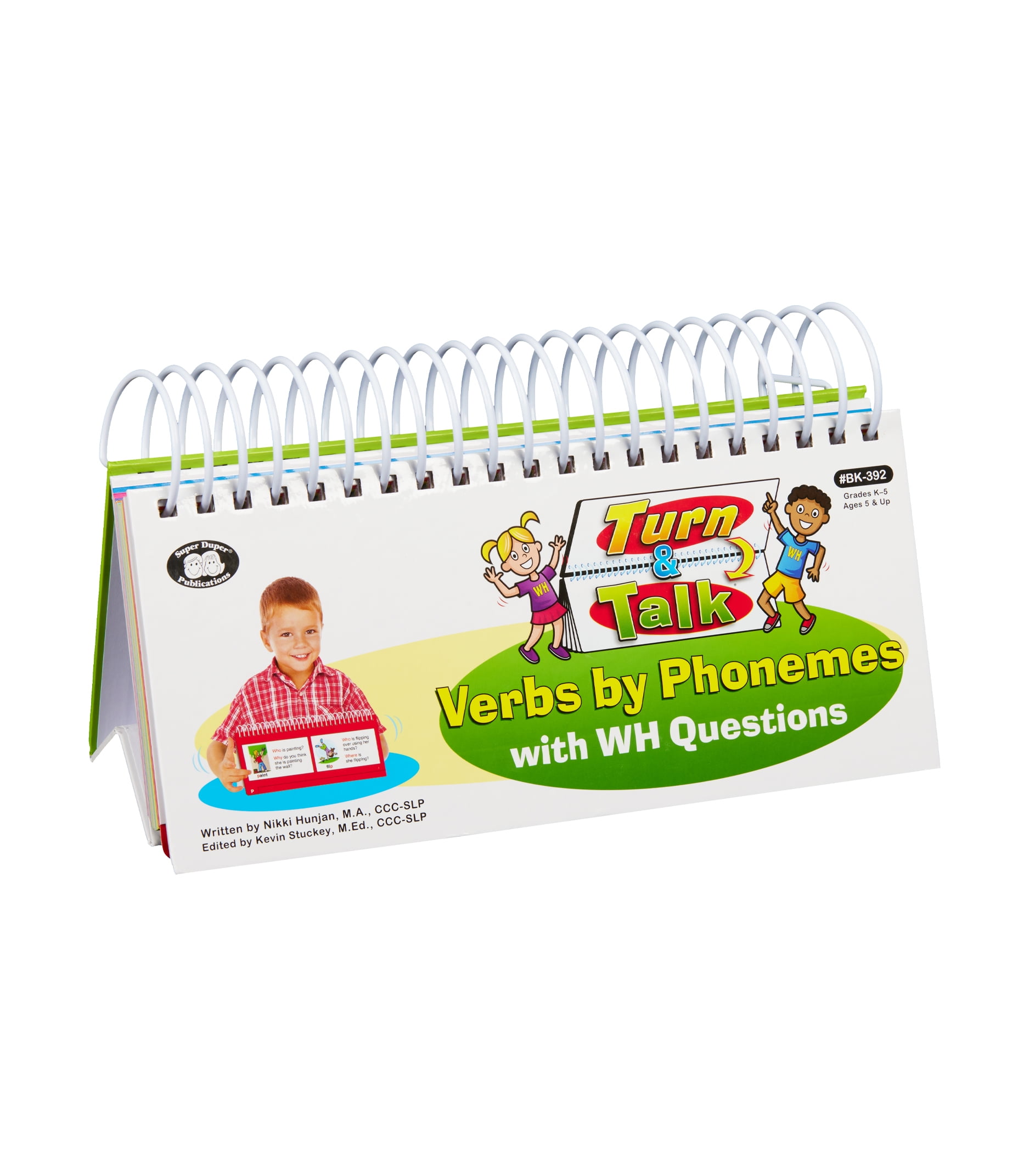 Super Duper Publications | Turn & Talk® Verbs by Phonemes with WH ...