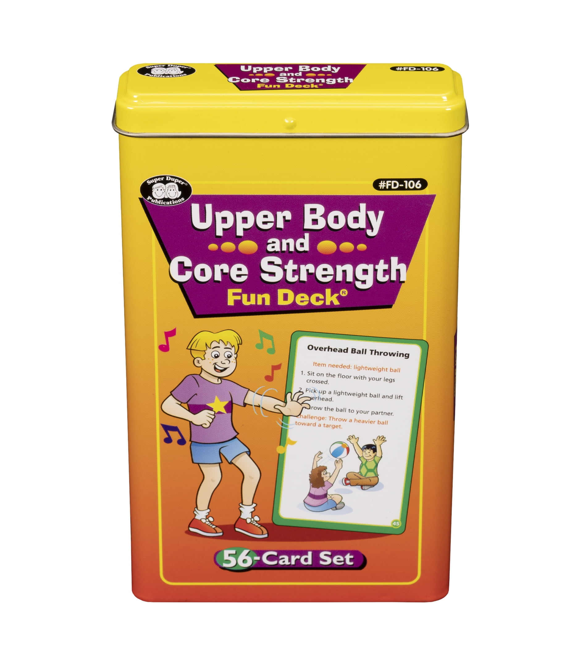 Super Duper Publications | Upper Body and Core Strength Fun Deck ...