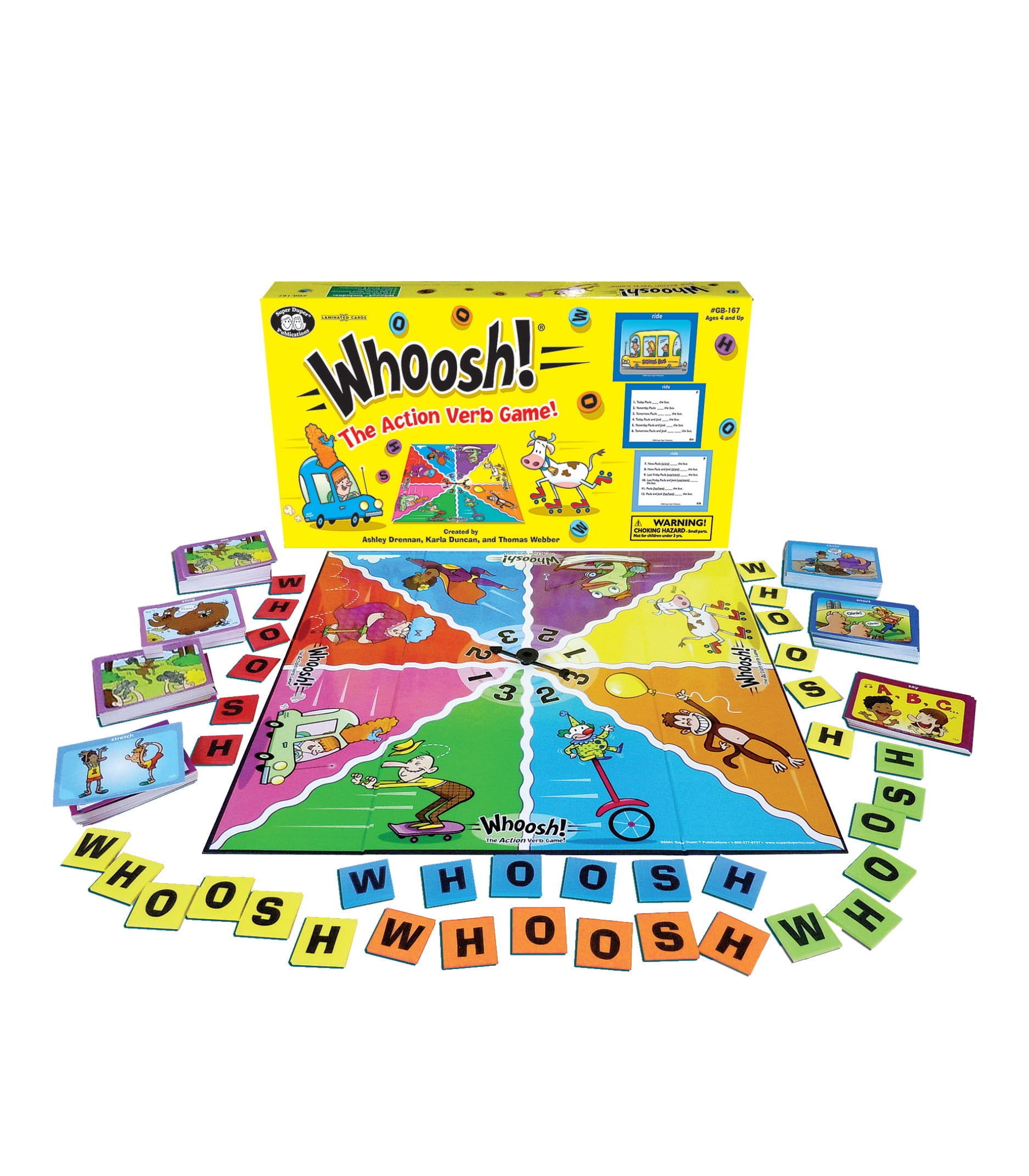Super Duper Publications | WHOOSH! Action Verb Game | Regular ... Super Duper Publications | WHOOSH! Action Verb Game | Regular ...