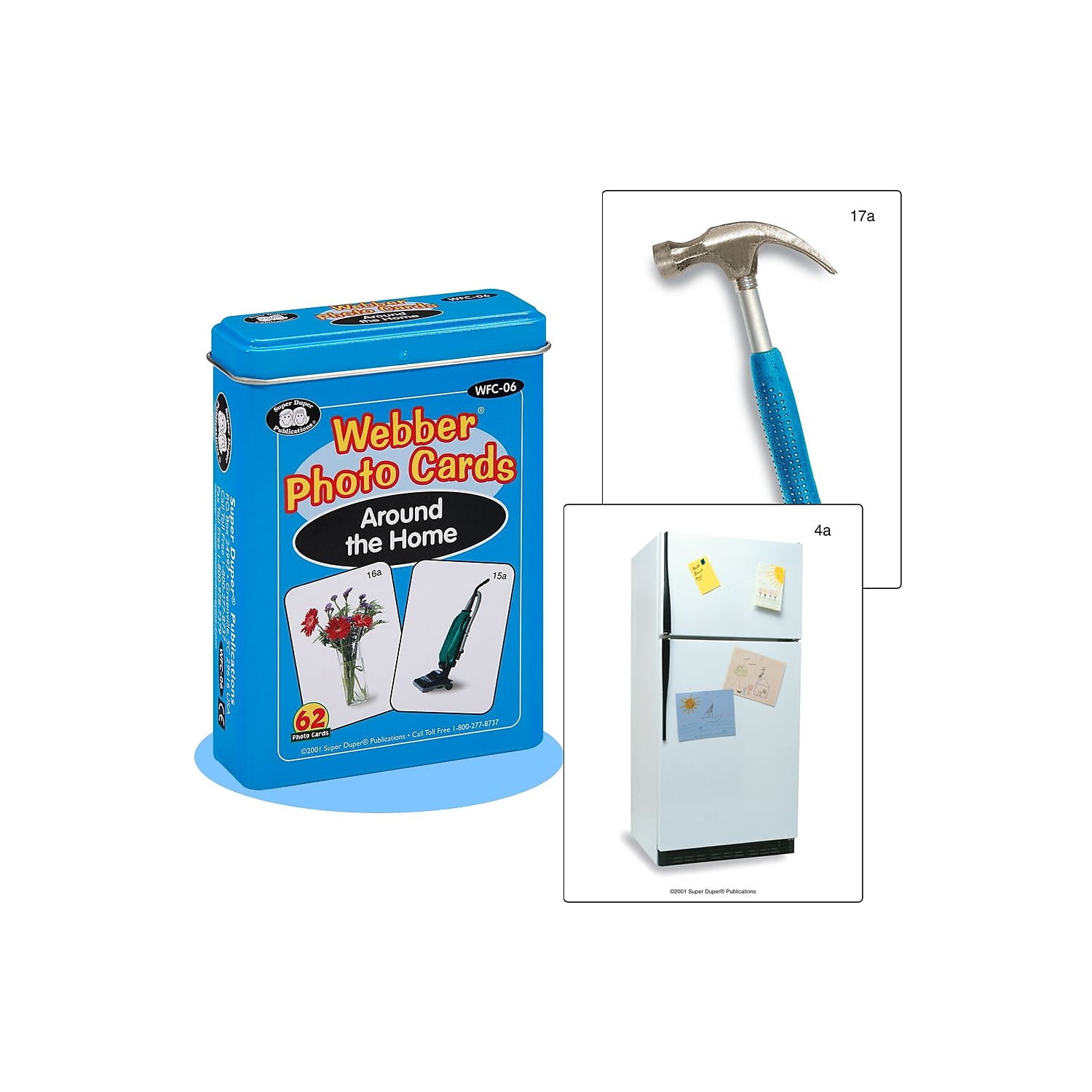 Super Duper Publications | Webber® Around The Home Photo Flash Card ...