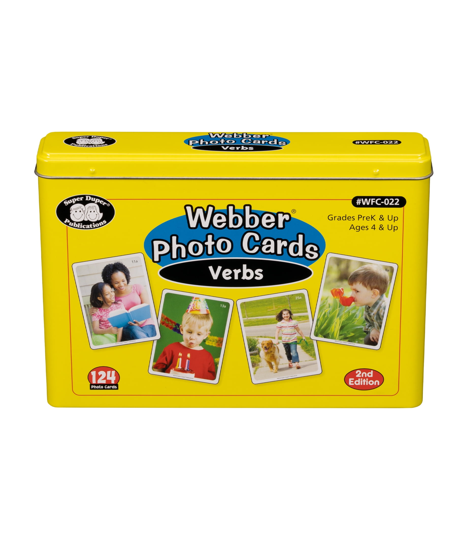 Super Duper Publications | Webber® Photo Cards – Verbs | Action Flash ...